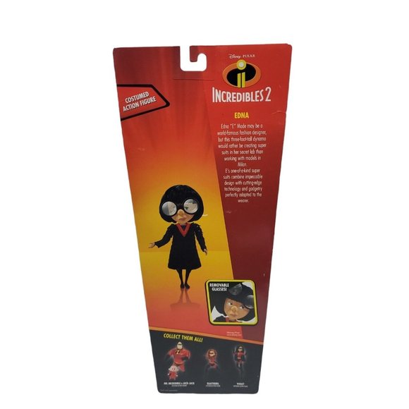 Disney | Toys | 28 Disney The Incredibles 2 Edna Mode Poseable Action ...